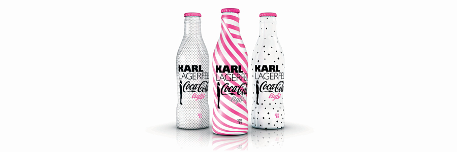 Karl Lagerfeld X Coca-Cola Light Ad Campaign
