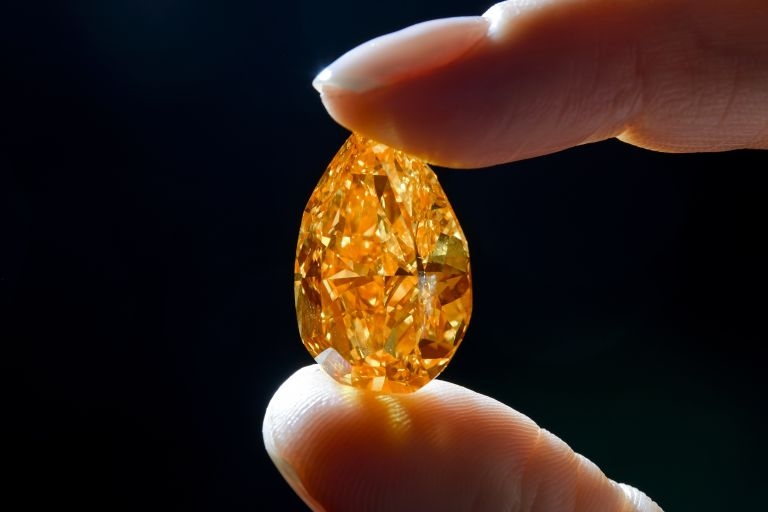 Orange Diamond Sells for $36 Million at Christie's