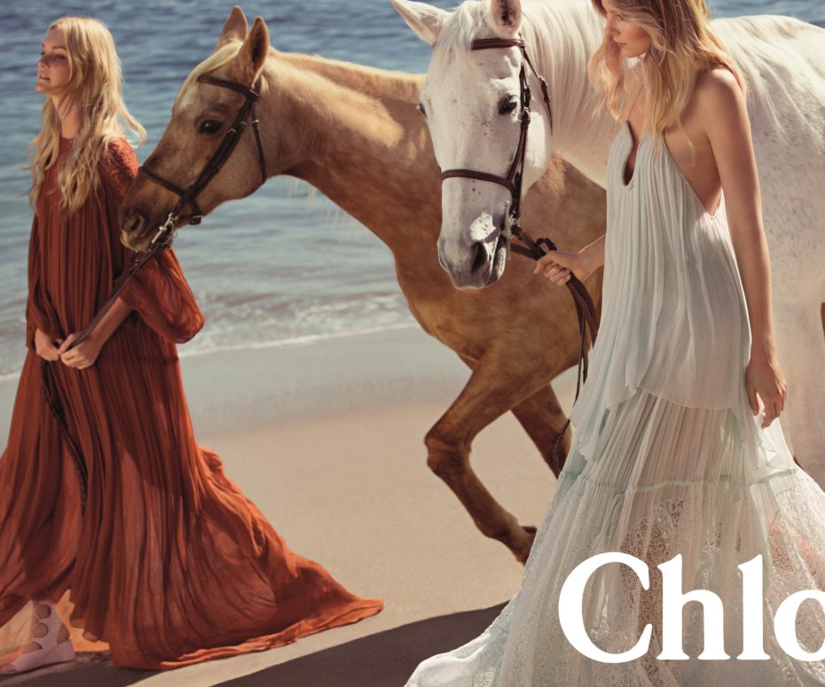 Sea, sun and horses for Chloé Spring 2015 campaign