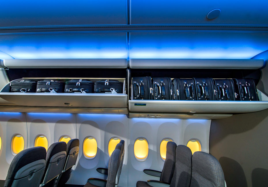 Boeing boosts carry-on luggage space