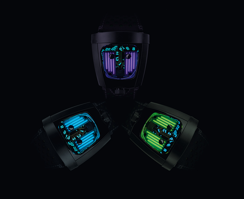 Ultra Violet: MB&F HMX Black Badger