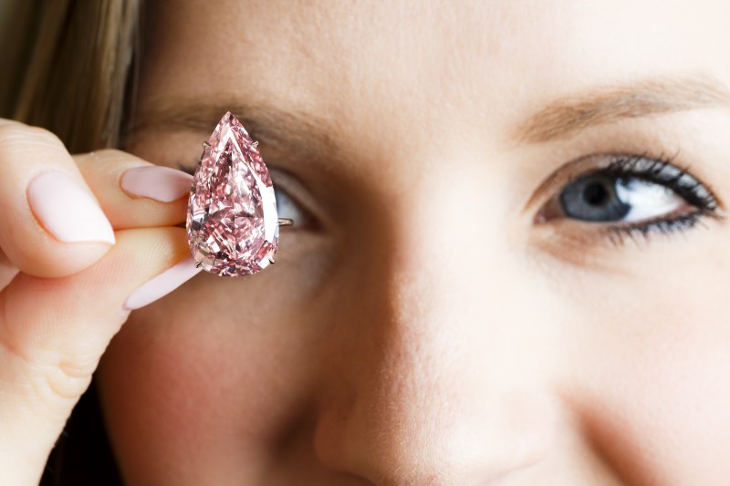 Most Expensive: $31 million Unique Pink Diamond