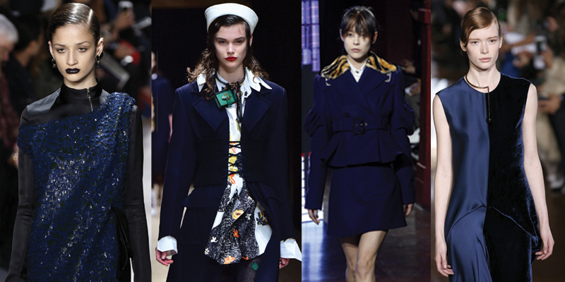 13 Shades of Blue: Fall/Winter 2016 Trend