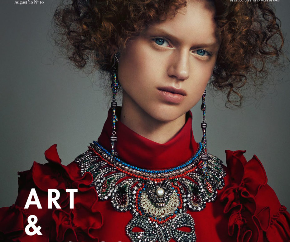 L'Officiel Malaysia features emerging model Frida Westerlund on August ...