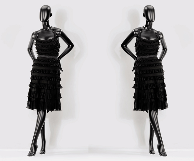 Vintage dresses from Chanel, Pierre Balmain and more auctioned by ...