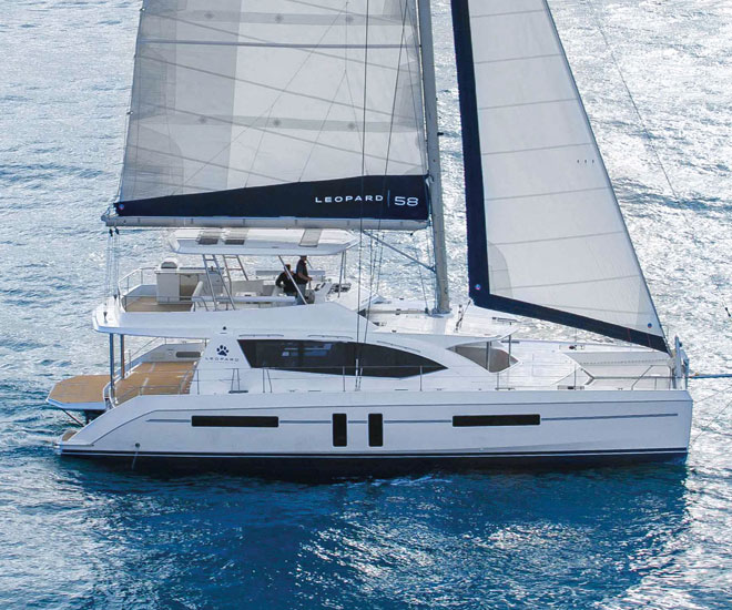 Luxury catamarans: Leopard 58 boasts extra space and comfort