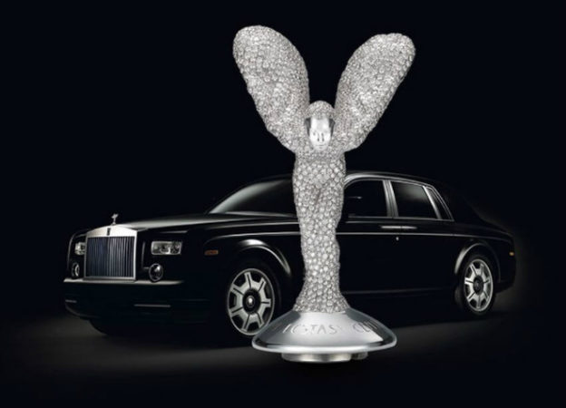 The World’s Most Expensive Diamond Crusted Hood Ornament