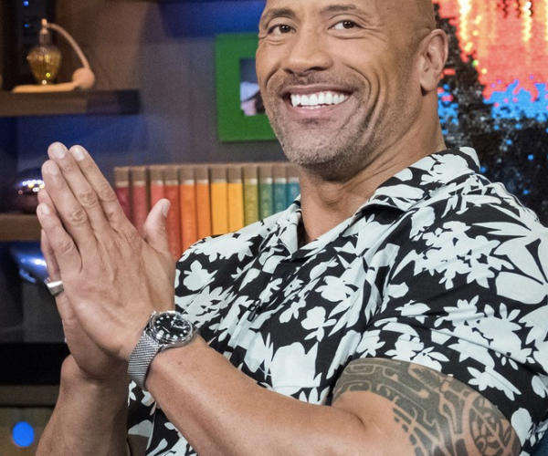 Dwayne the Rock Johnson wears Montblanc 1858 Automatic watch