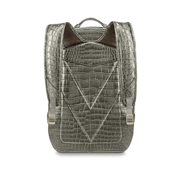 The world's most expensive backpack - Louis Vuitton Crocodilian Leather ...