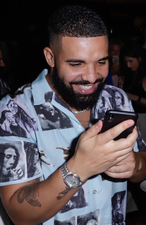 Drake wears iced-out Patek Philippe Nautilus to Hublot Collectors ...