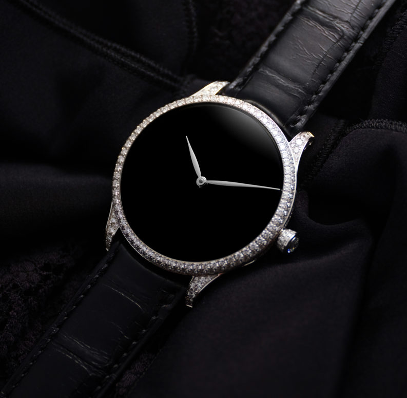 H. Moser Venturer Concept Vantablack Diamonds match made in Heaven