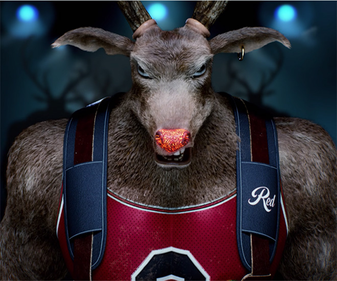 Ritzy Animation's Piercing RED Christmas Film Embraces Rudolph's Darker ...
