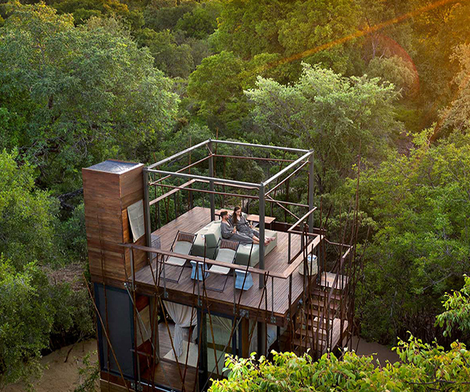 South Africa's Thirty-Nine Foot High Ngala Treehouse By andBeyond