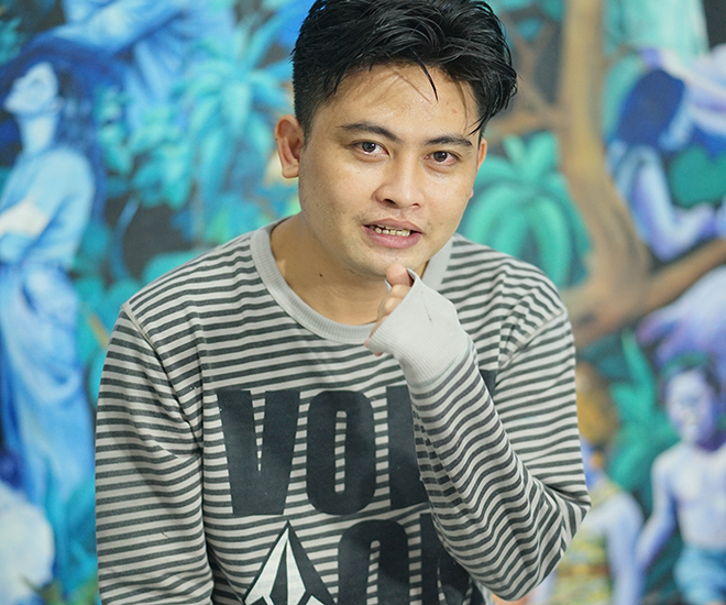 Agus Saputra's Paintings are Historical Documentations