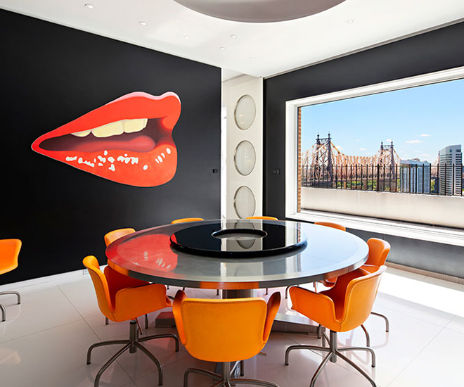 Lisa and Richard C. Perry's Sutton Place Penthouse