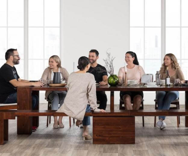 This Designer Dining Table Transforms To Suit Your Entertaining Needs