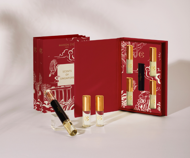 Maison 21G Unveils The "Four Scents of Singapore" - LUXUO