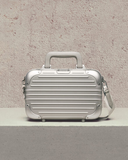 RIMOWA Introduces Its First Aluminium Handbag - LUXUO