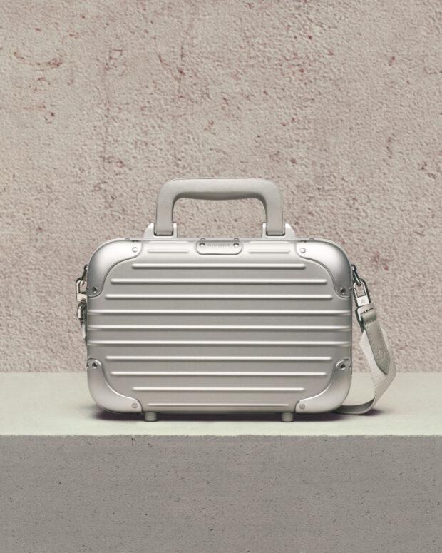 RIMOWA Introduces Its First Aluminium Handbag - LUXUO