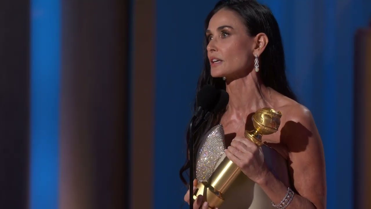 Demi Moore Wins Best Female Actor - LUXUO