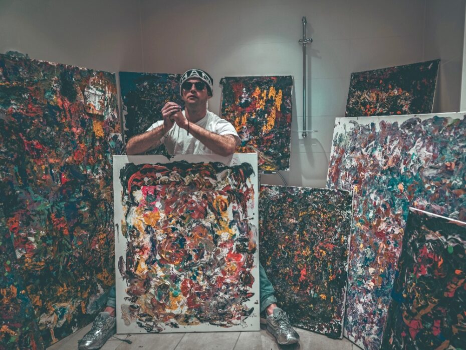 Max Hortmann is Germany’s Rising Star in Abstract Art - LUXUO