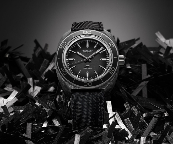 Longines Launches Ultra-Chron Carbon High-Frequency Watch - LUXUO